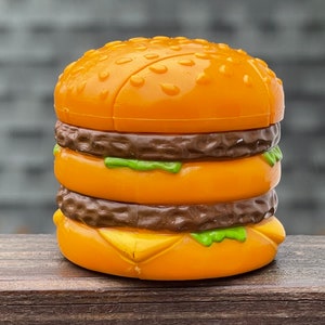 Vintage 1987 Mcdonalds Big Mac Changeables Toy 1980s Happy Meal Big Mac ...
