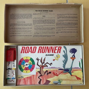 Vintage 1968 the Road Runner Game by Milton Bradley Vintage Game 4856 ...