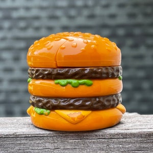Vintage 1987 Mcdonalds Big Mac Changeables Toy 1980s Happy Meal Big Mac ...