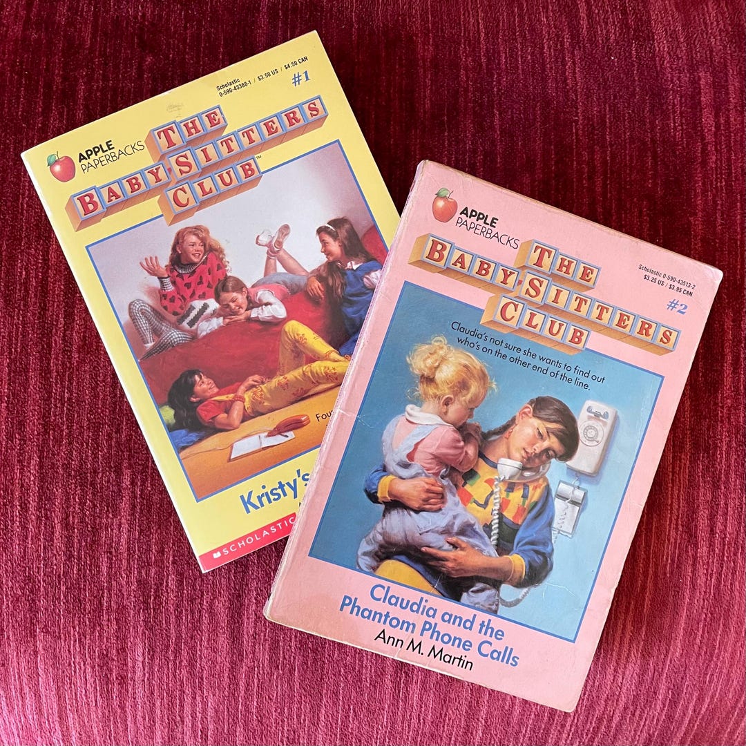 Original Baby-sitter’s Club Books #1 & #2 Ann M. Martin 1986 - Kristy’s ...