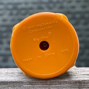 Vintage 1987 Mcdonalds Big Mac Changeables Toy 1980s Happy Meal Big Mac ...