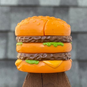 Vintage 1987 Mcdonalds Big Mac Changeables Toy 1980s Happy Meal Big Mac ...