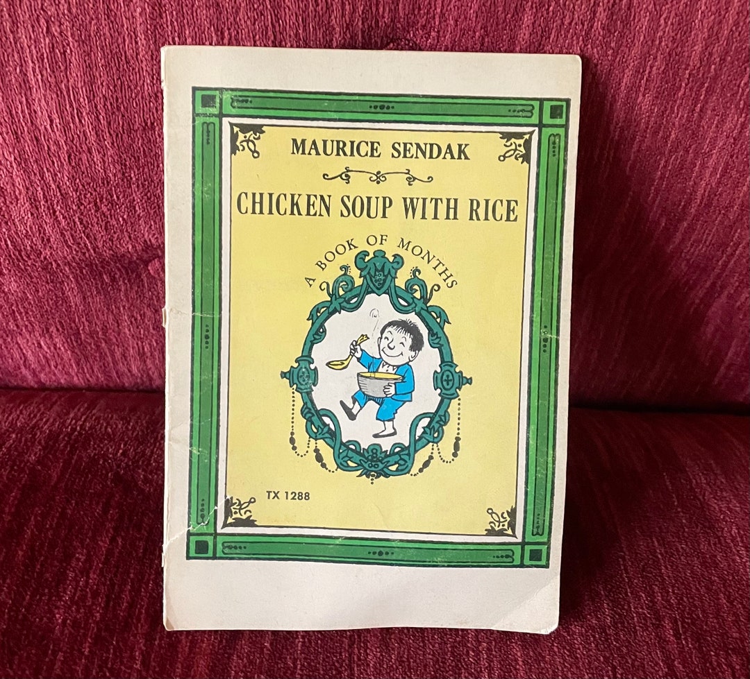 Vintage 1962 “chicken Soup With Rice” by Maurice Sendak Paperback Book ...