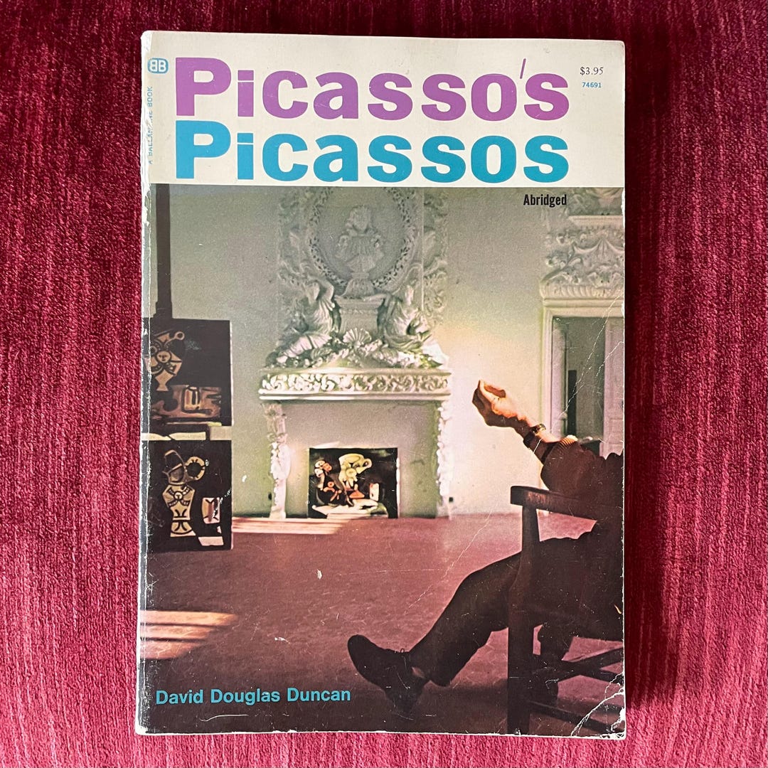 Vintage 1968 “picasso’s Picassos” Softcover Book - David Douglas Duncan ...