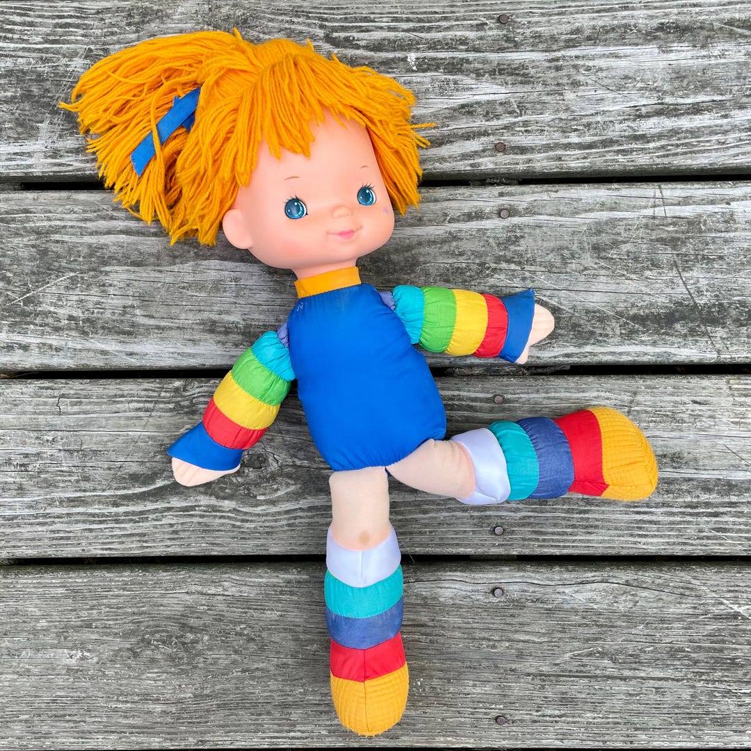 Vintage 1983 Rainbow Brite Doll by Hallmark Mattel 18 Doll Rainbow ...