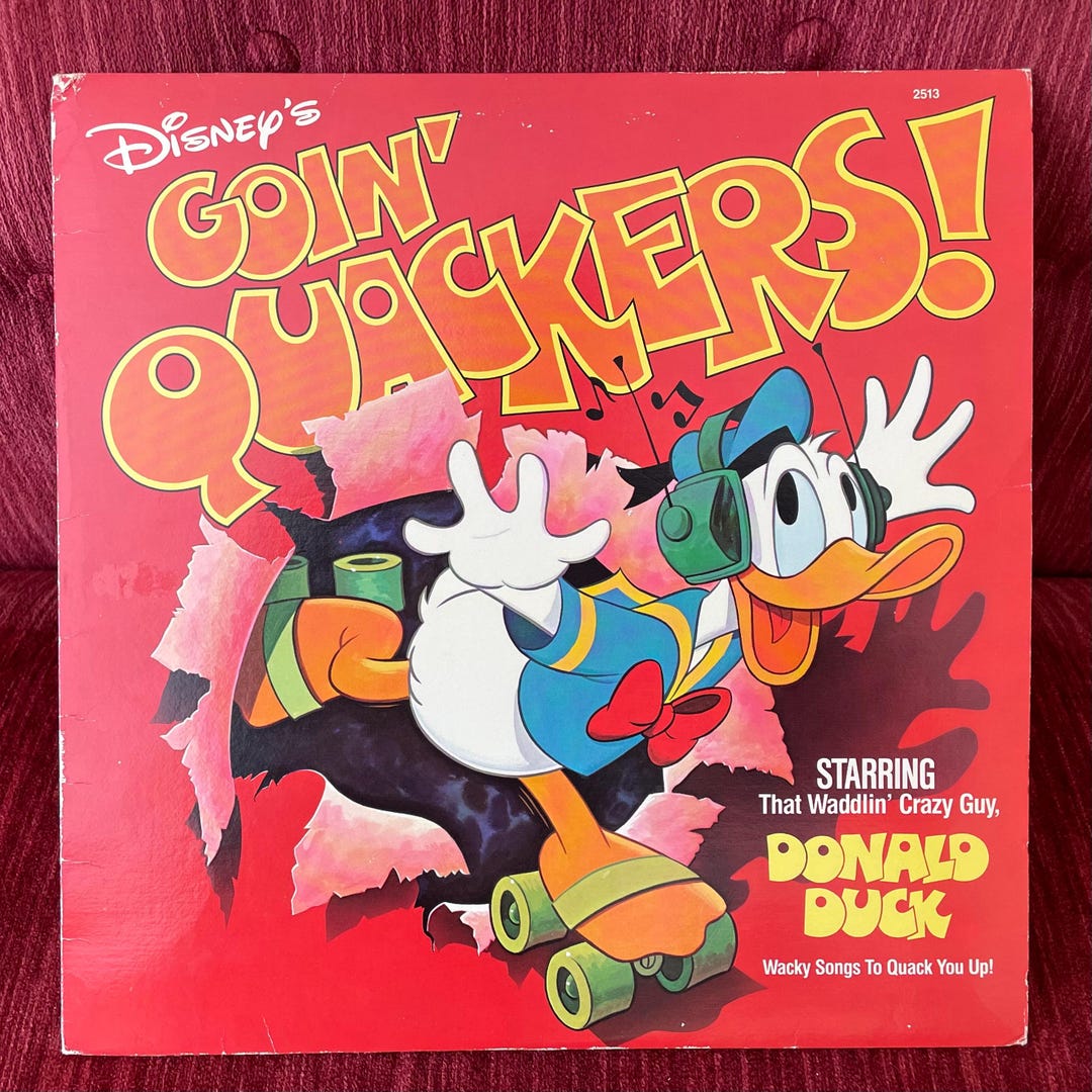 Vintage Walt Disney’s “donald Duck and His Friends” Sing a Song With ...