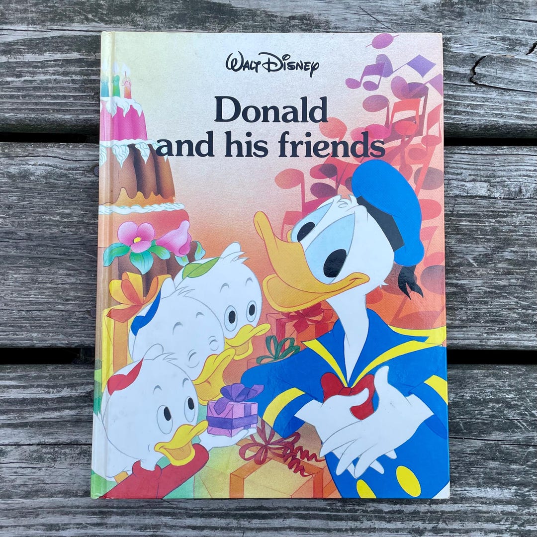 Vintage 1988 “walt Disney Donald and His Friends” - Gallery Books ...