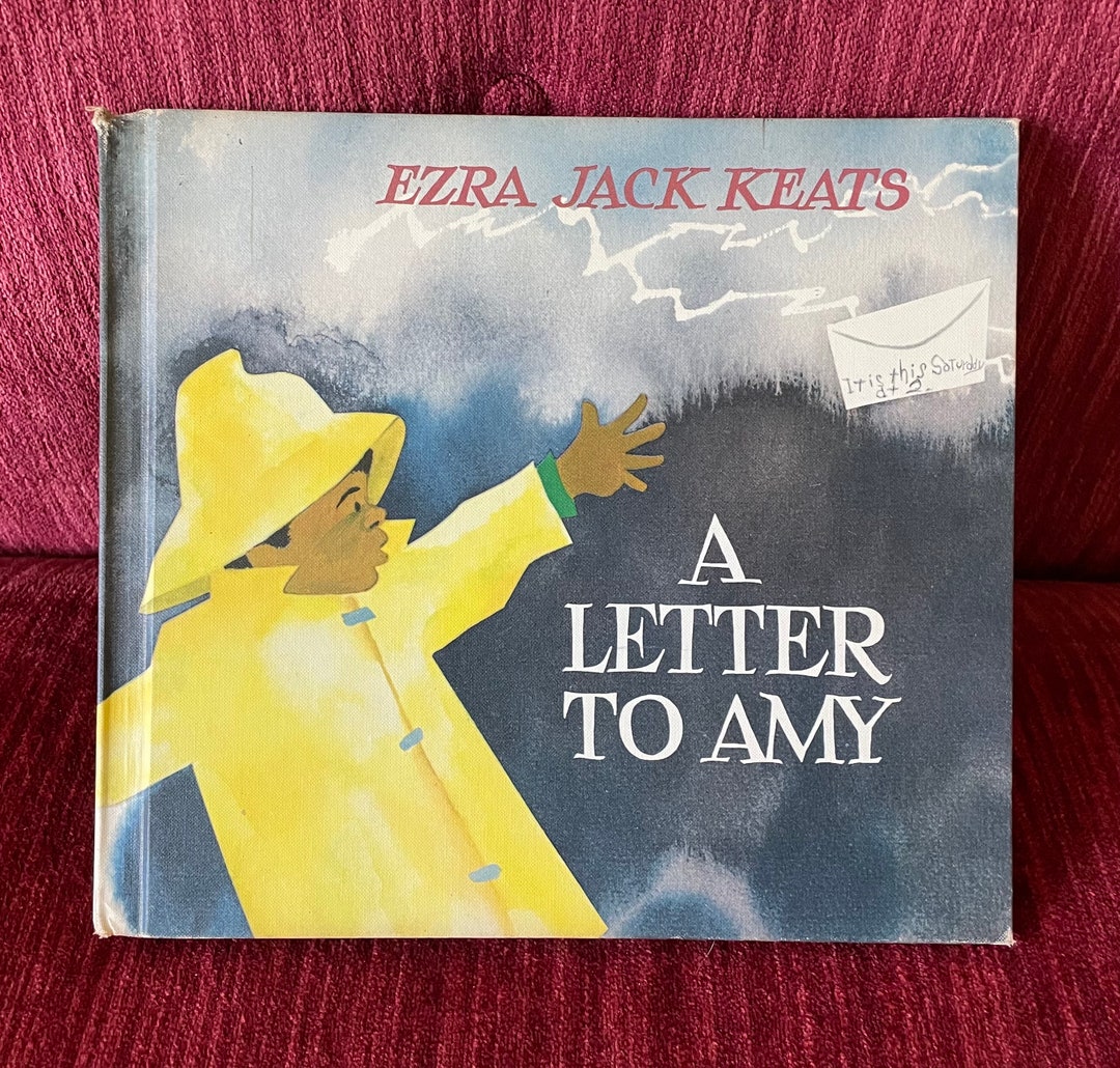 Vintage 1968 “A Letter to Amy” Hardcover Book - Ezra Jack Keats ...