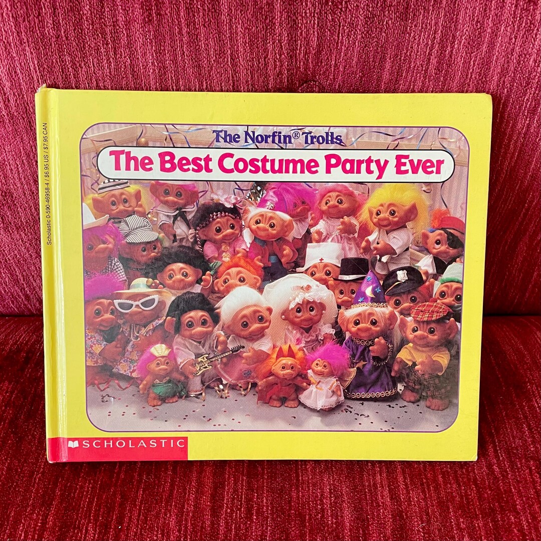 Vintage 1992 the Norfin Trolls: the Best Costume Party Ever Hardcover ...