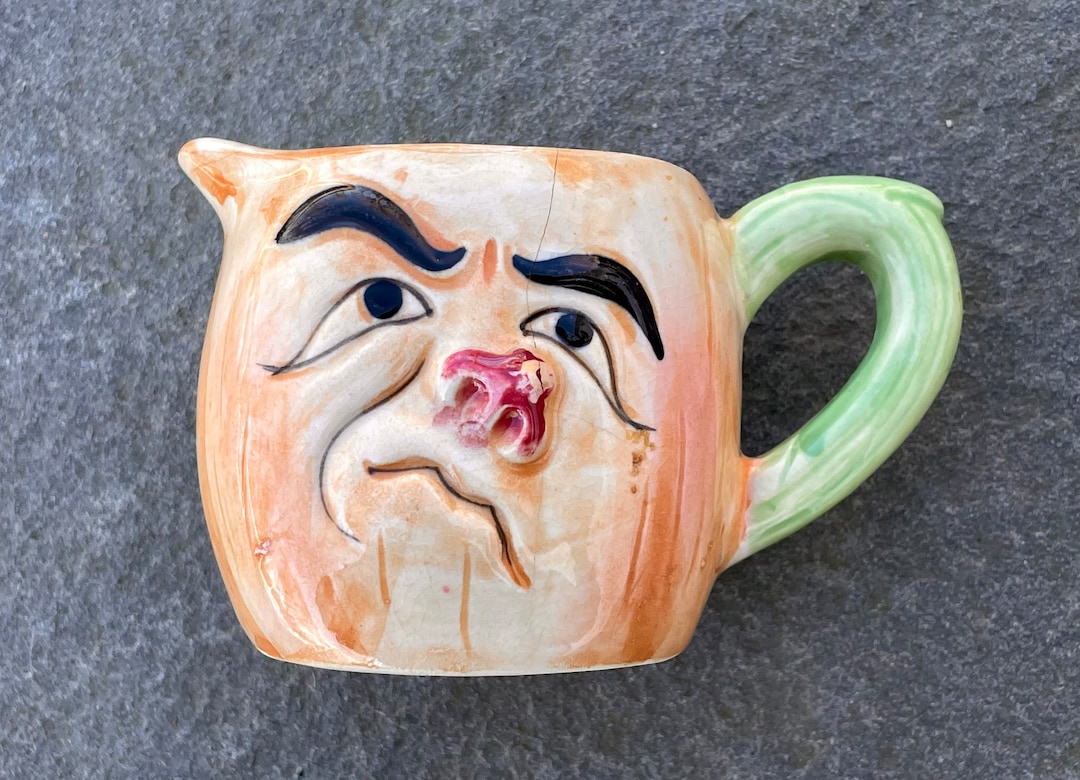 Vintage 1950s Anthropomorphic Angry Onion Creamer - Cream Pitcher ...