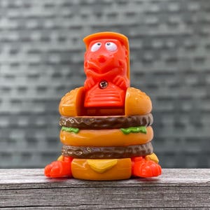 Vintage 1990 Mcdonald’s “big Mac-o-saurus Rex” Burger Mcdino ...