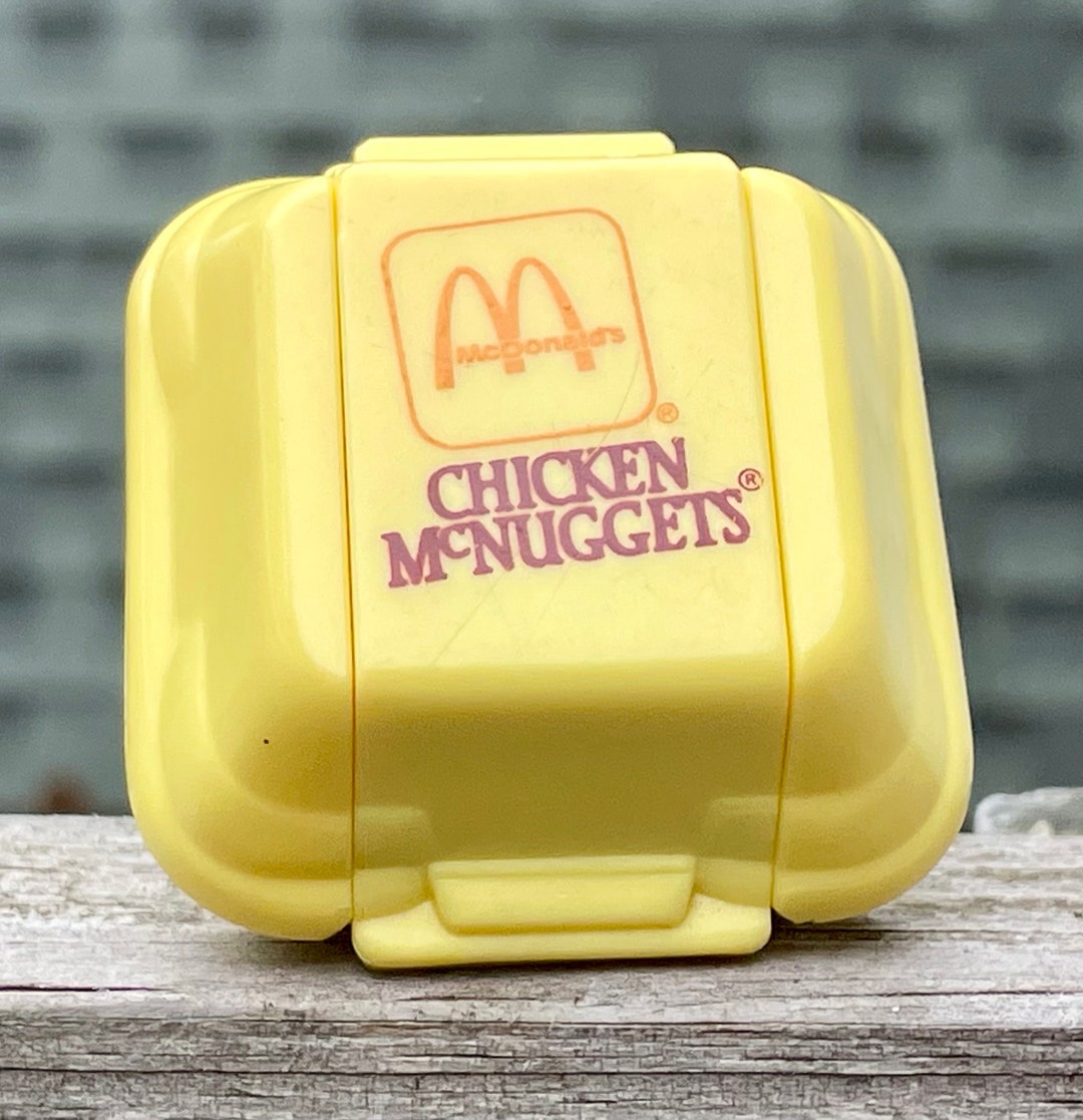 Vintage 1987 Mcdonalds Chicken Mcnuggets Changeables Toy 1980s Toys ...