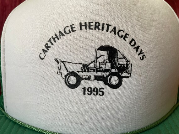 Vintage “Carthage Heritage Days 1995” Trucker’s Hat -… - Gem