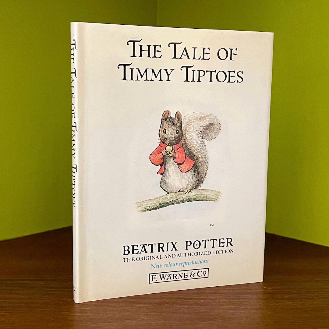 Vintage 1989 “the Tale of Timmy Tiptoes” by Beatrix Potter Hardcover ...