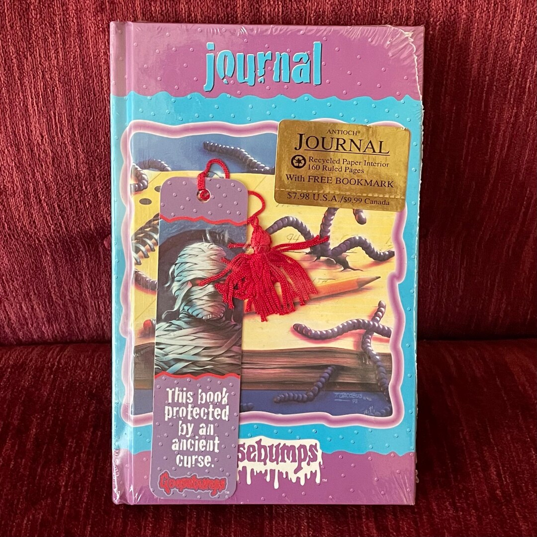 Vintage Goosebumps Journal With Bookmark Sealed in Original Packaging ...