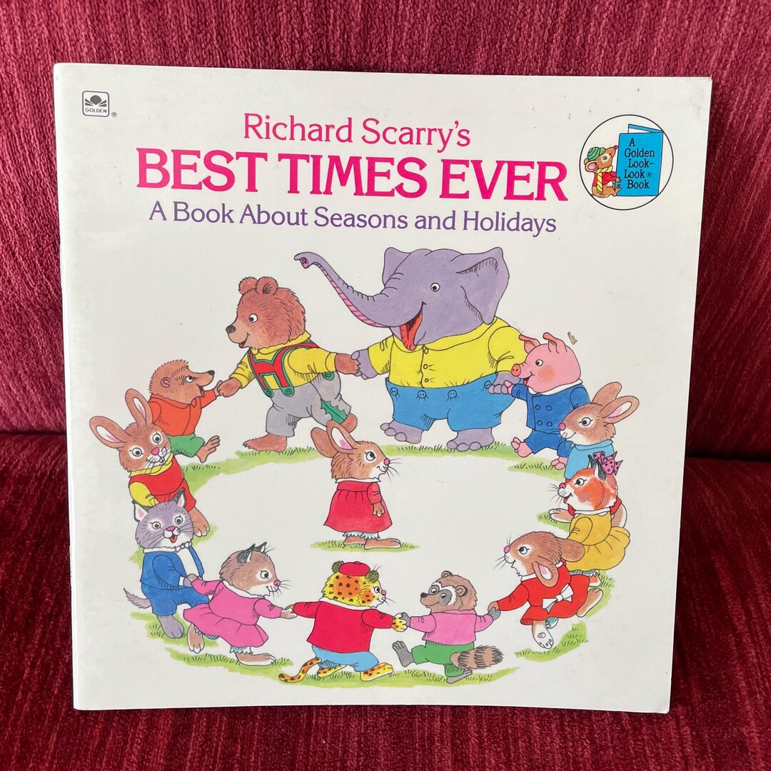 Vintage 1988 “best Times Ever: A Book About Seasons and Holidays” - A ...