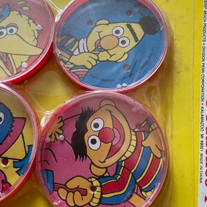 Vintage 1990 Sesame Street Patience Puzzles - Birthday Party Favors New ...