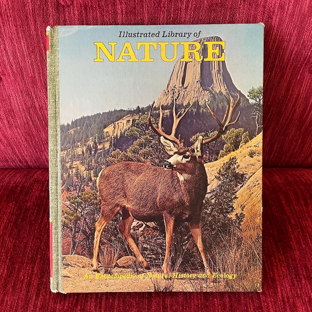 Vintage 1971 Illustrated Library of Nature Volume 2: Animal Traits ...