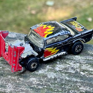 Vintage 1979 Matchbox “1957 Chevy” Vehicle - Metal Diecast - Red Flame ...