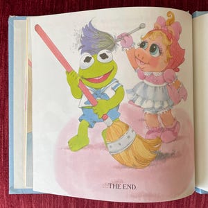 Kermit the Hermit Weekly Reader Book - Vintage 1987 Muppet Babies Book ...