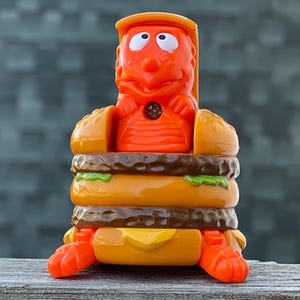 Vintage 1990 Mcdonald’s “big Mac-o-saurus Rex” Burger Mcdino ...