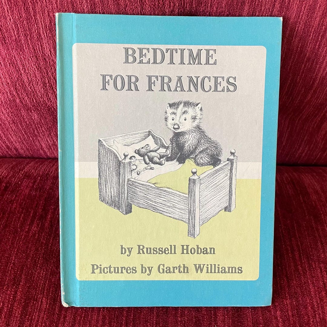 Vintage 1960 “bedtime for Frances” Hardcover Book by Russell Hoban ...