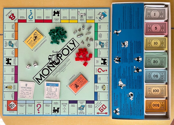 Original Monopoly Metal Tokens