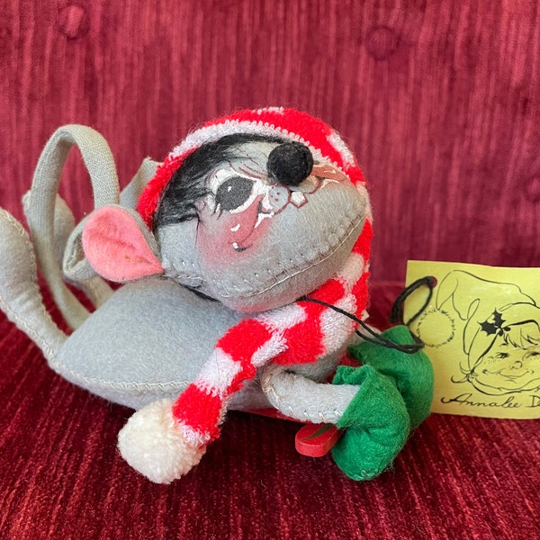 Annalee Mouse Sled - Etsy