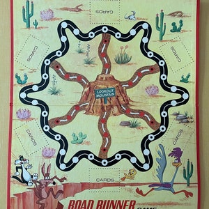 Vintage 1968 the Road Runner Game by Milton Bradley Vintage Game 4856 ...