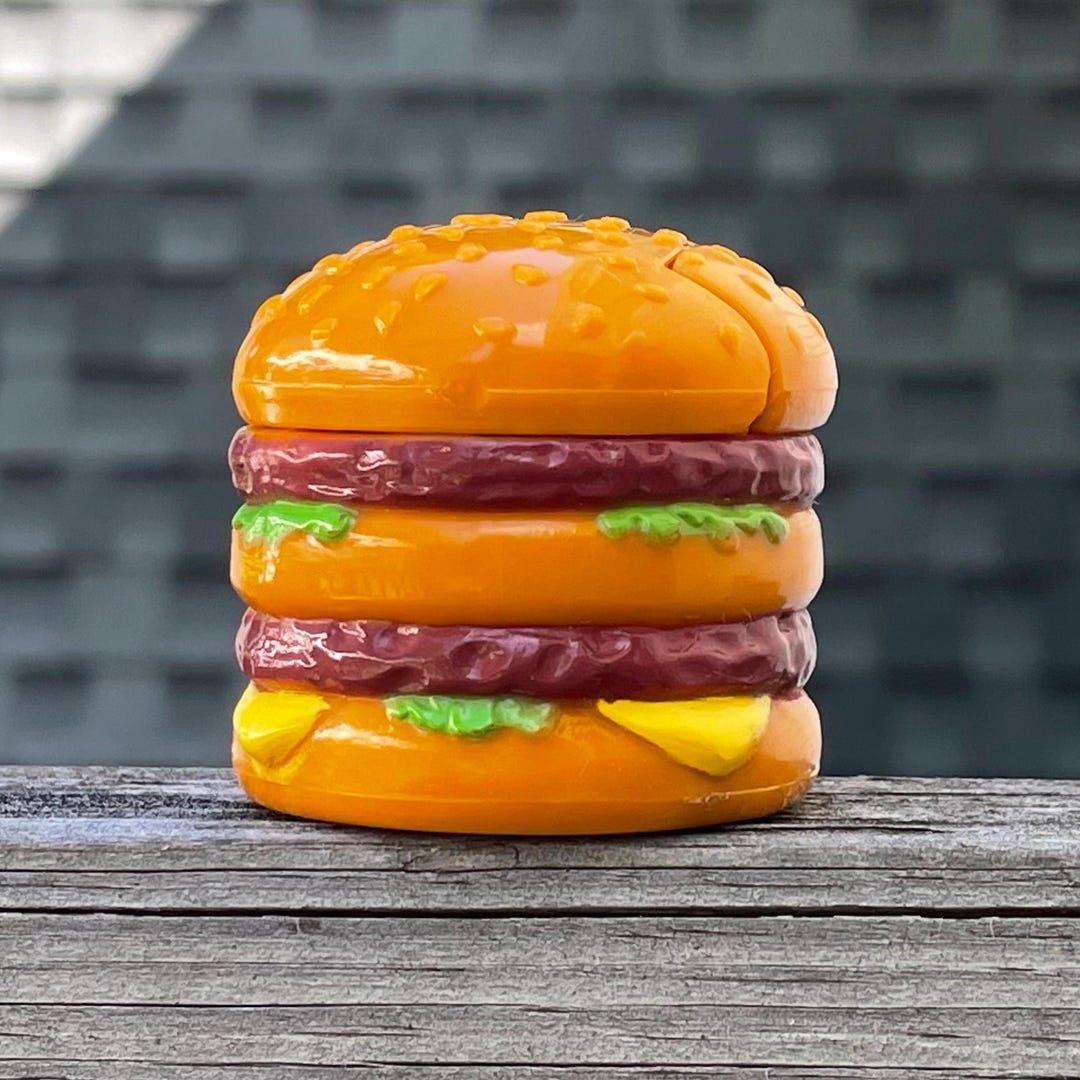 Vintage 1987 McDonalds Big Mac Changeables Toy 1980s Collectible Toys ...