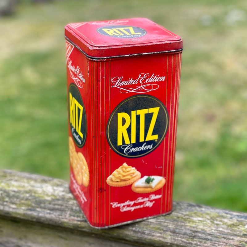 Ritz Cracker Tin - Etsy