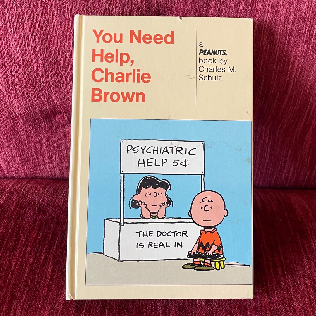Vintage “you Need Help, Charlie Brown/ It’s a Dog’s Life,charlie Brown ...