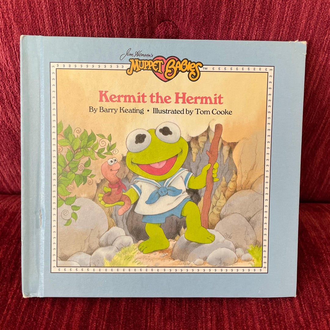 Kermit the Hermit Weekly Reader Book - Vintage 1987 Muppet Babies Book ...