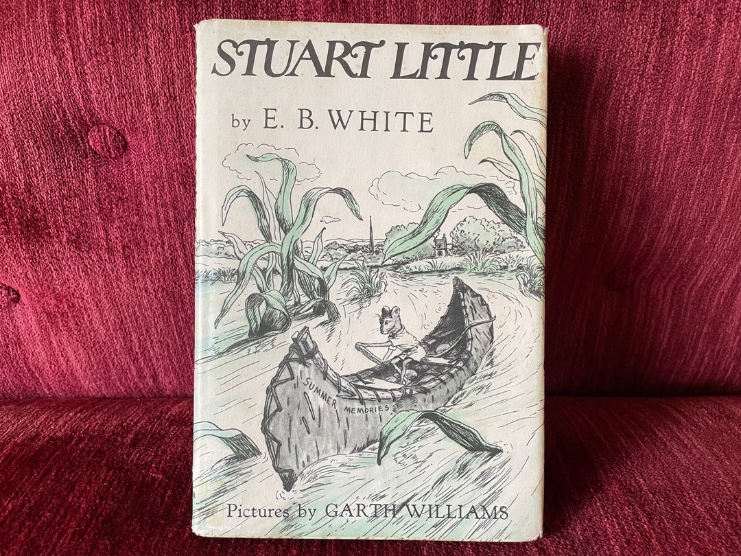 Vintage 1973 Hardcover Stuart Little Book by E.B. White - Pictures by ...