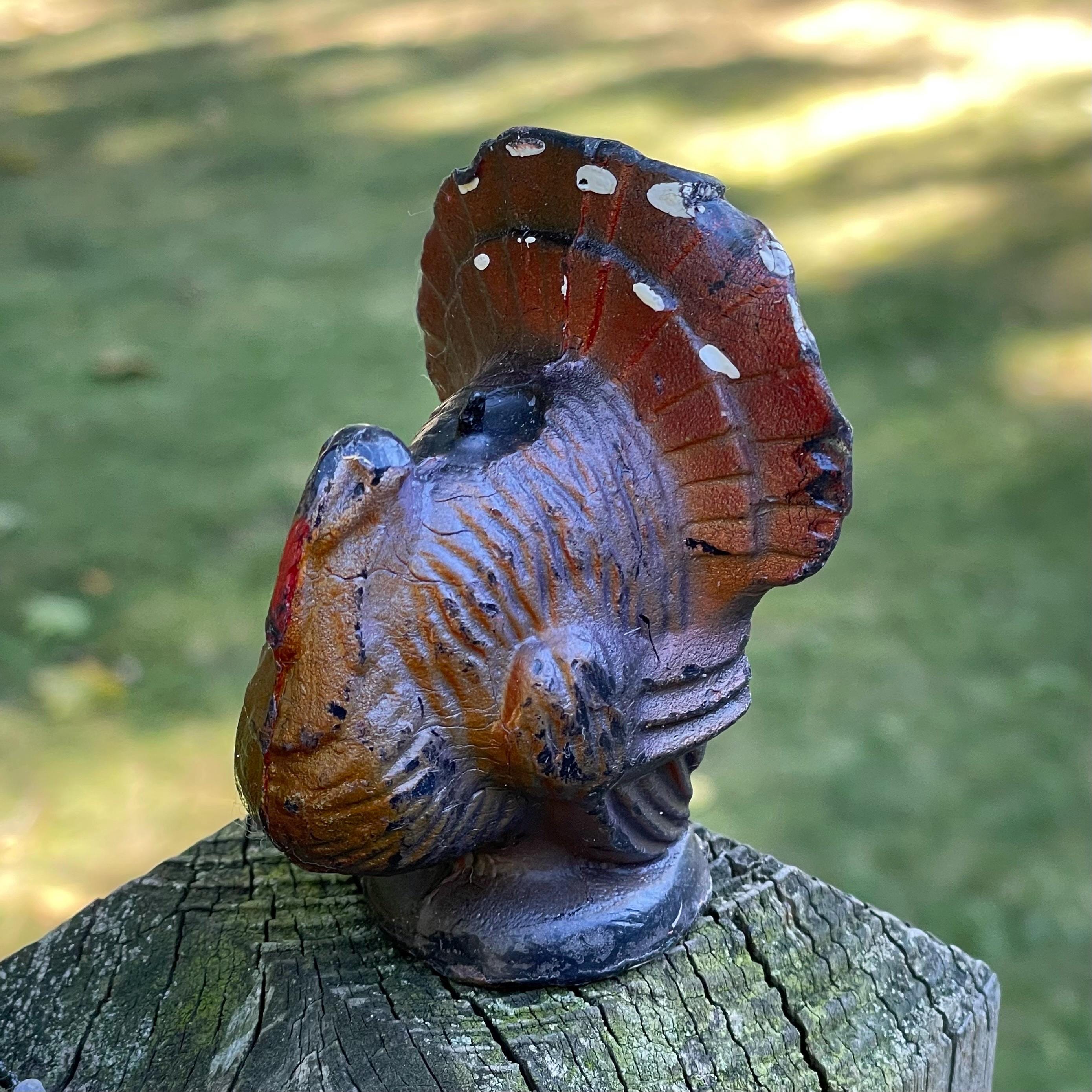 Vintage Gurley Turkey Candle - 3 Inch - Imperfect Gurley Thanksgiving ...