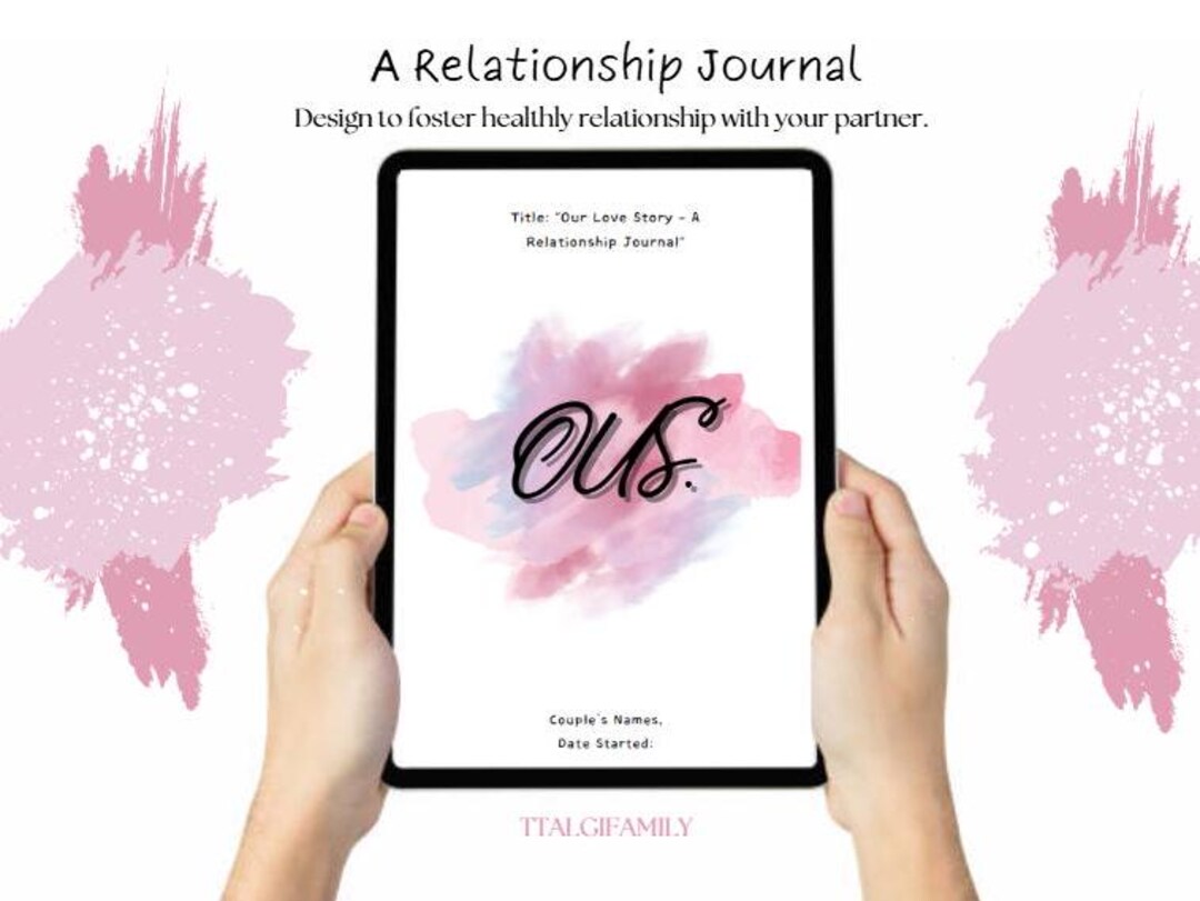 Printable Relationship Journal - Couples Self-reflection ...