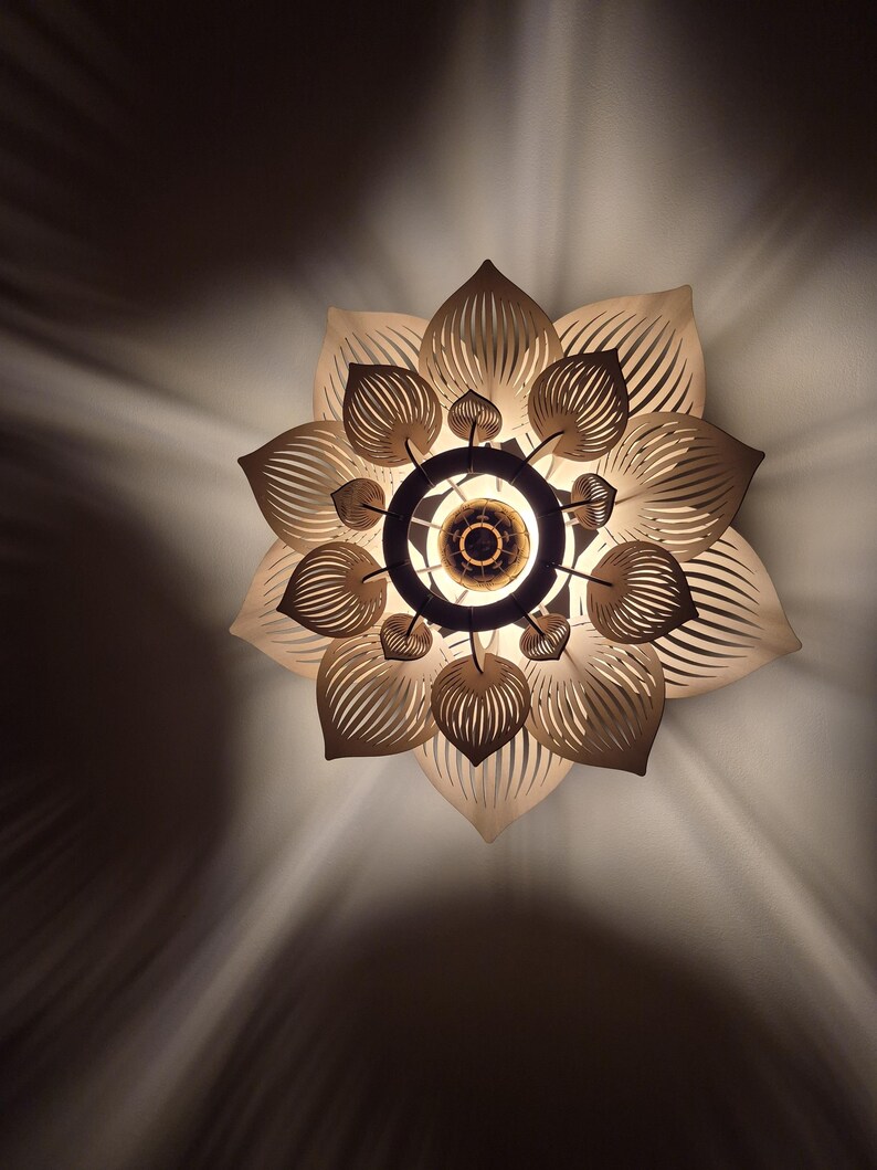 Lotus Flower Lighting Plan - Etsy UK