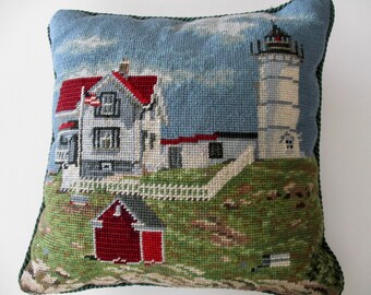 Beach needlepoint | Etsy