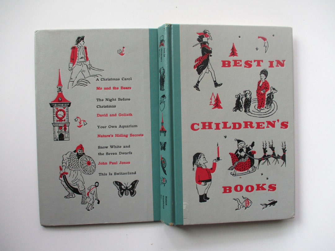 50s Vintage Book- Best in Children's Books - A Christmas Carol, the ...