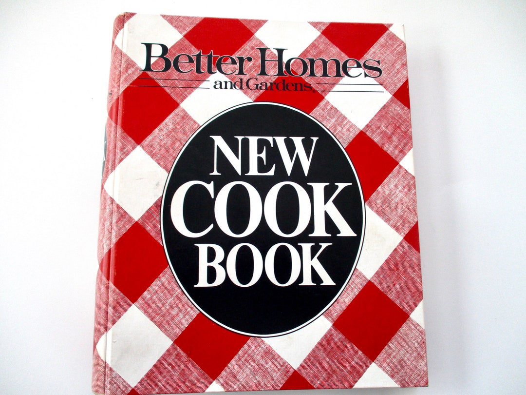 80s Cookbook Better Homes and Gardens New Cook Book Spinal Bound ...
