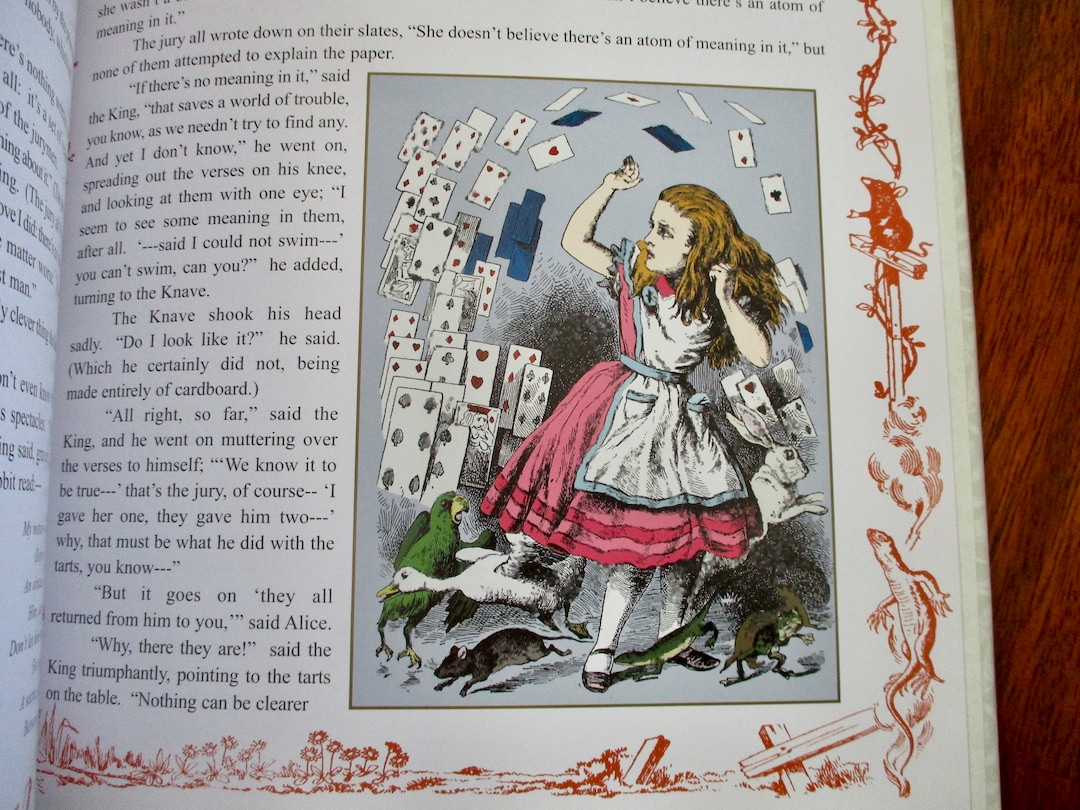 Alice In Wonderland Book Cover