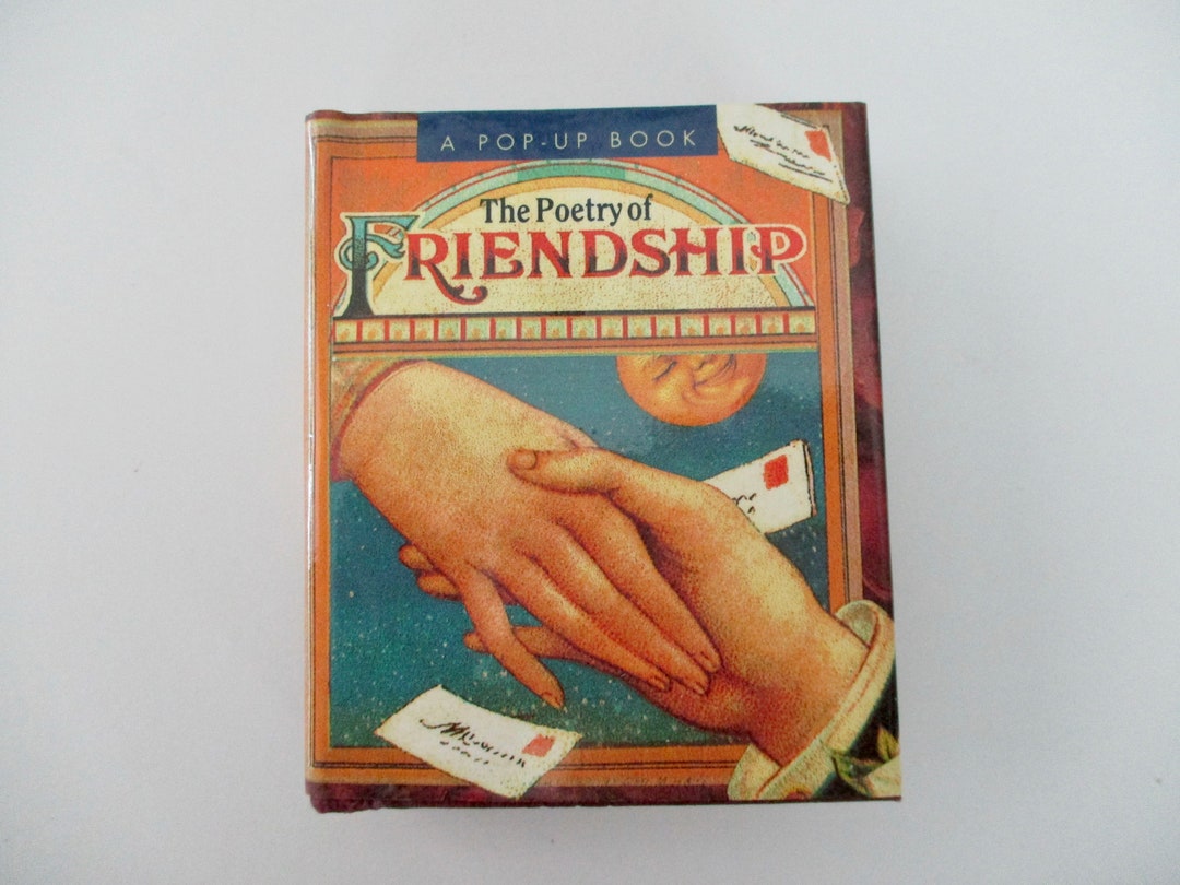 90s the Poetry of Friendship Pop up Book - Tiny Book, Running Press ...