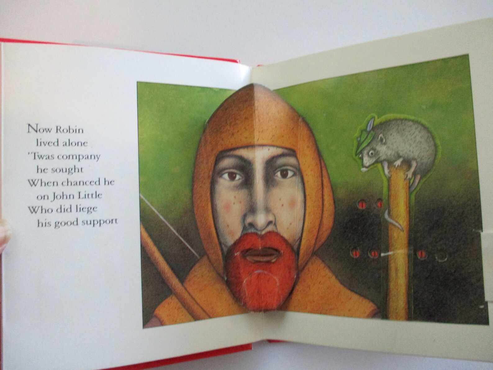 Small 90s Robin Hood Pop up Book Poem Rhyme Nick Bantock - Etsy