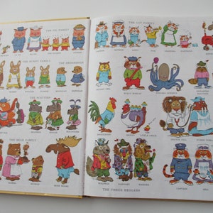 90s Richard Scarry's Best Picture Dictionary Ever Vintage Book ...