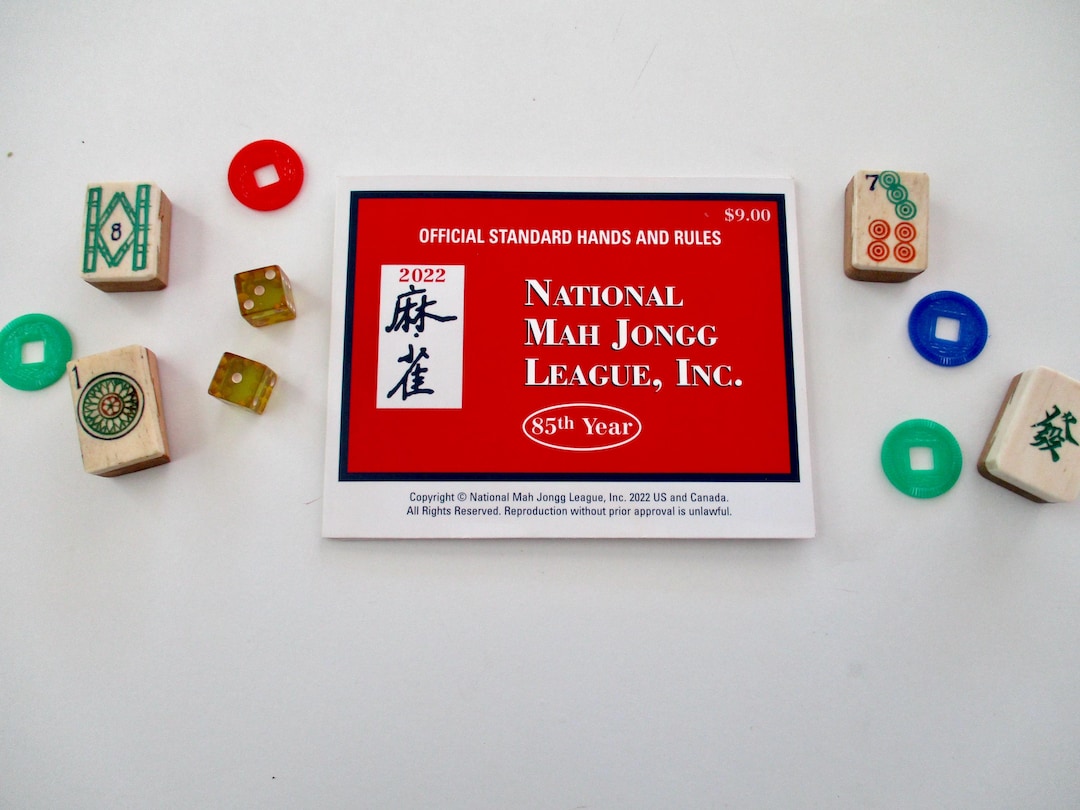 One Mah Jongg Card - Standard Hands and Rules, National Mah Jongg ...