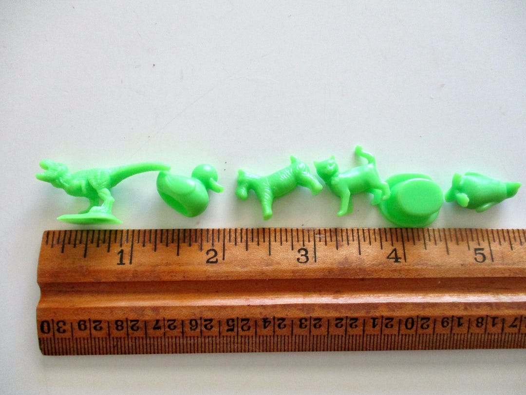 Monopoly Game Pieces: Go Green Edition, 6 Token Set - Etsy