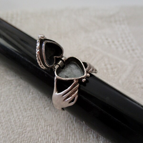 Secret Compartment Ring - Etsy