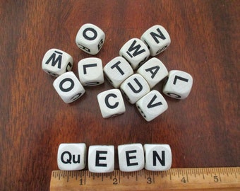 Alphabet Dice Game - Etsy