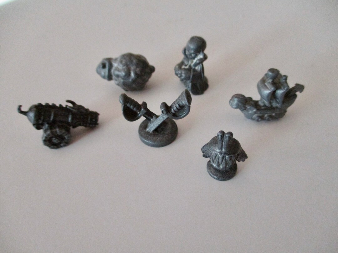 6 Monopoly Skylanders Game Markers - Kaos, Sheep, Cannon, Pirate Ship ...