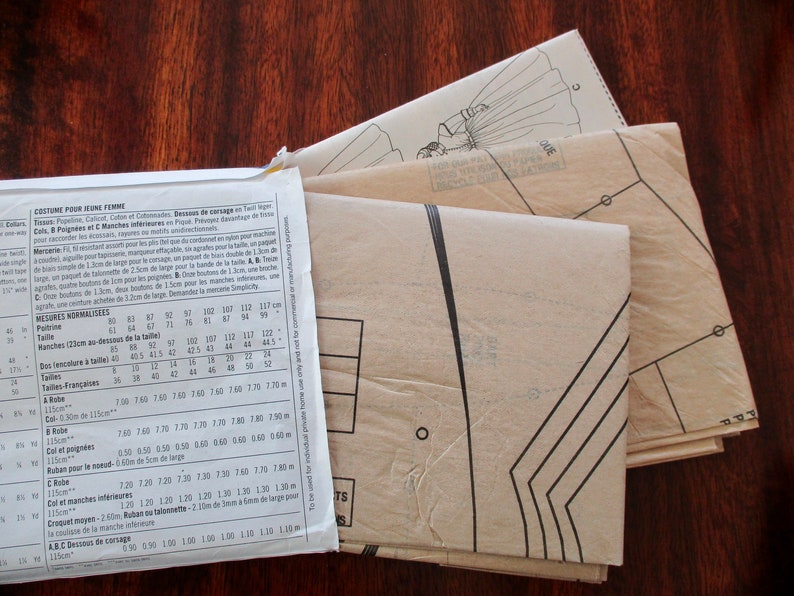 Simplicity Pattern 4488 Uncut Unused Costume the Fashion - Etsy